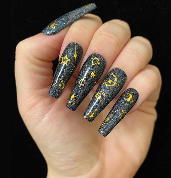 Celestial Stickers Nail Art Supplies FREE Delivery HONA